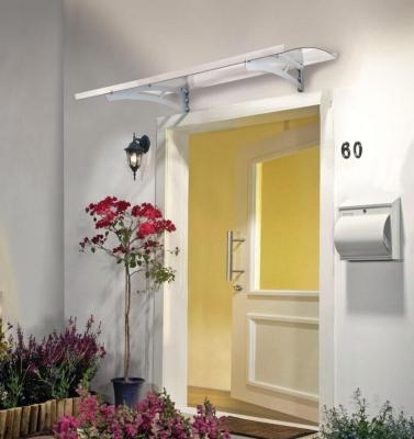 China Galvanized Steel Frame 150cm Door Window Awning Canopy for sale