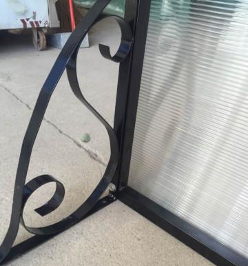 China DIY Assembly 80x150cm Door Window Awning Canopy for sale