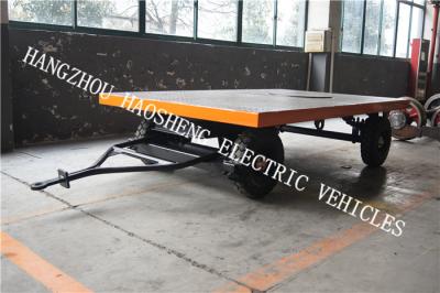 China 4 Tons Flatbed Multi Purpose Trailer Axle Sterring For Jar Base Fixed Transport for sale