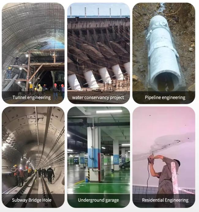 Single Component Water-Soluble Polyurethane Grouting Fluid Material Application