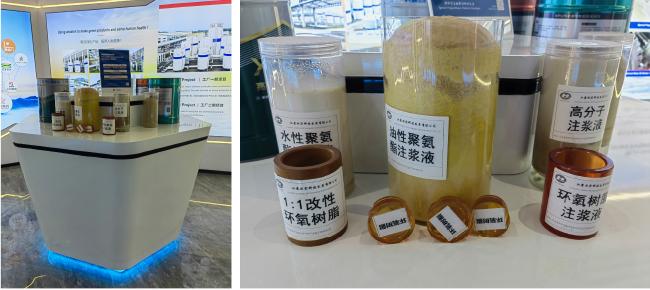 Polyurethane grouting material production and quality control process