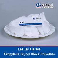 Quality Polyethylene Polypropylene Glycol L64 L65 F38 F68 Propylene Glycol Block for sale