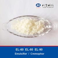 Quality EL-60 EL-80 Polyoxyethylene Hydrogenated Castor Oil Emulsifier Cremophor for sale
