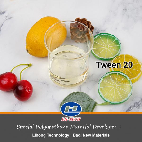 Quality Polysorbate 20 Cosmetic Oils Stabilizer Polyoxyethylene 20 Sorbitan Monolaurate for sale