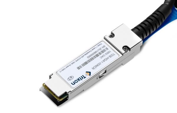 100G QSFP28 DAC Transceiver συμβατός με το IEEE802.3z RoHS 2.0