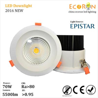 China el downlight dimmable ahorro de energía 30w 40w 50w 60w 200m m de la mazorca de la venta caliente llevó el downlight en venta
