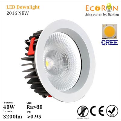 China la mazorca caliente del downlight de la forma redonda 15w 20w 30w de la venta llevó el downlight 277v dimmable 4000k en venta