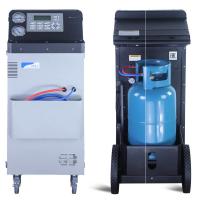 China Großes 24,6-l-Wechselstrom-Recycling-R134a-Auflademaschinensystem für die Automobilindustrie zu verkaufen