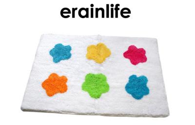 Cina Anti fiore del tappeto da bagno di slittamento del bagno acrilico/della stuoia 50x80cm pavimento della doccia stampato in vendita