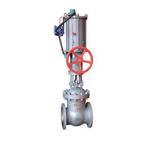 China Pneumatic power station gate valve for sale