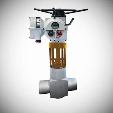China welded power plant gate valve for sale
