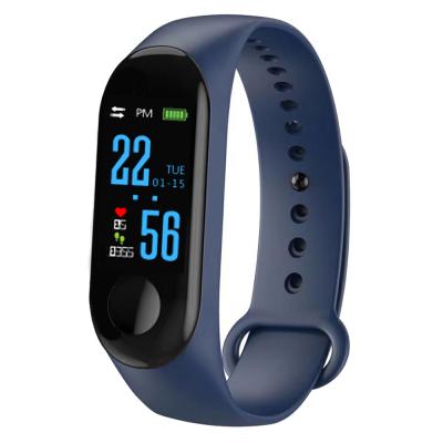 China Factory Wholesale M3 Message Push Sport smart bracelet Smart Band with Heart Rate Monitor for sale