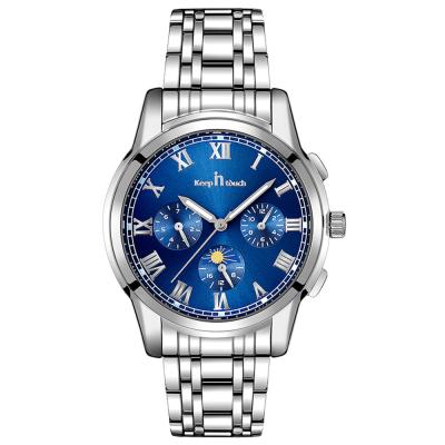 China Luxury Watches Men Wrist Stainless Steel strap stylish watches for men for sale