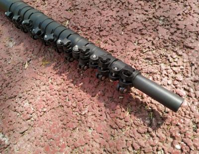 China buy a 70ft solid carbon fiber expansion rod , 70 feet  super ligth carbon fiber telescopic tube made in China for sale