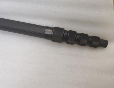 China super light &strong 3m 10 feet Twist clamp/lock carbon fiber telescopic pole tube for sale for sale