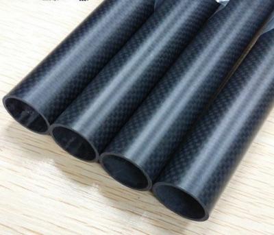 China Custom carbon fiber material tube  carbon fibre rods tubing tubes custom carbon fiber parts for sale
