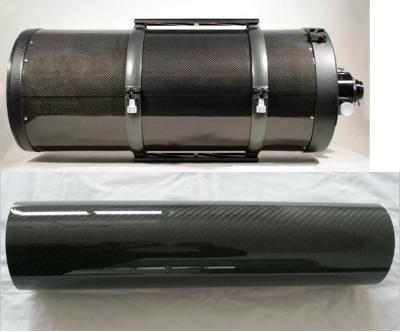 China big diameter Carbon Fiber tube for telescope tube can be customized for sale