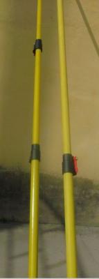 China 1.55meter 3 sections carbon fiber telescopic pole support frame for sale