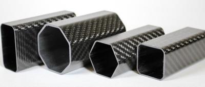 China Various shape carbon fiber tube square oval ellipse taper shape tubes for factory price for sale