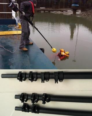 China 10 m 33 feet length portable Carbon fiber Telescopic reach and rescue poles for sale