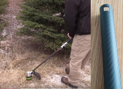 China Carbon fiber shaft/rod for Mower lever and Auto-Wind String Trimmer  tool handles for sale