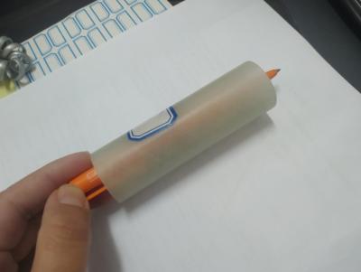 China Semi-transparent FRP products fiberglass tube FRP tube FRP pipe for air compressor/container/tank for sale