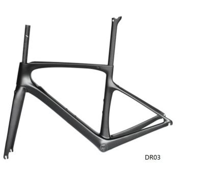 China la bicicleta de la bici de la fibra de carbono del disco brake/V-brake de la alta tiesura enmarca las bifurcaciones para la bici del camino/la bici de la ciudad en venta