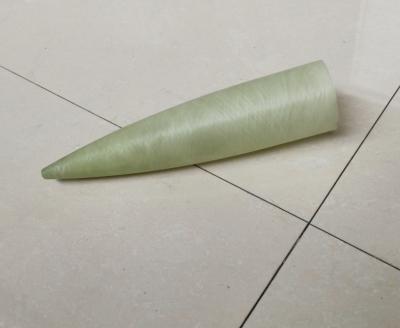 China 300 milímetros afilaron la tubería de la fibra de vidrio de la herida del filamento de la resina de epoxy para la cabeza de la bala del tubo del mortero de los fuegos artificiales en venta