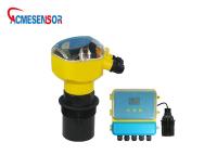 China Split Type Ultrasonic Water Level Meter 10M Range Non-Contact Level Sensor 24VDC for sale