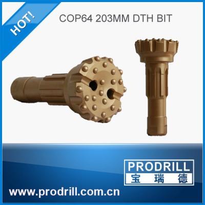 China COP64 203mm  DTH hammer button bit for sale