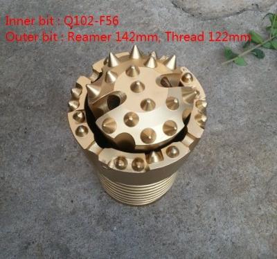 China thread double casing drill tool for sale