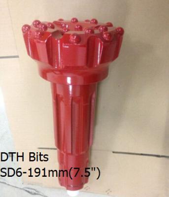 China DTH Button bits SD6 - 191mm(7.5