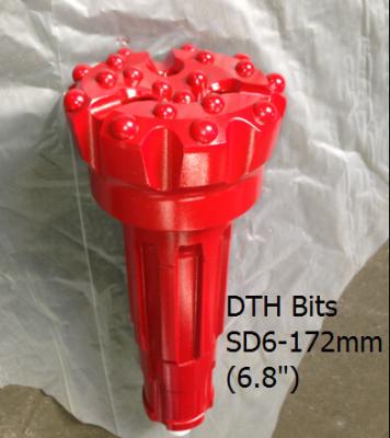 China DTH Button bits SD6 - 172mm(6.8