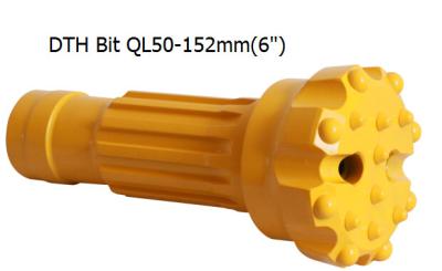 Китай DTH (Вниз--отверстие) сдержало QL50 152mm (6 дюймов - высокие биты воздушного давления DHT) продается