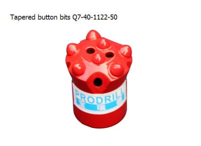 China Tapered button bits Q7-40-11 22-50 for sale