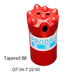 China Taper Button Bit Rock Drilling Tools for sale