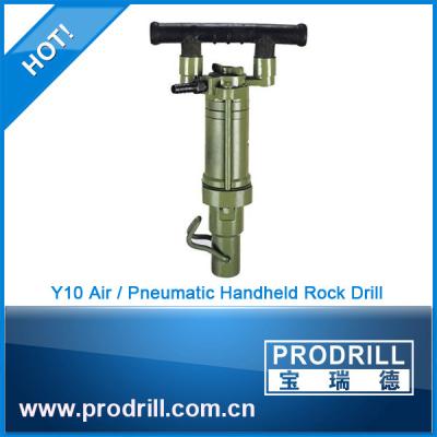 China Y10 Hand-Held Pneumatic Rock Drill Machine for sale