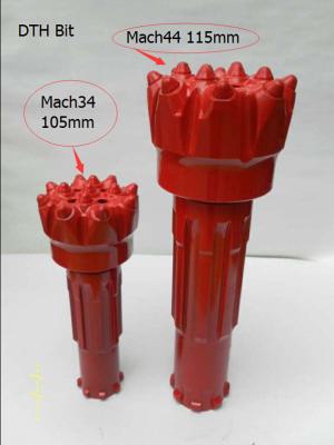China DTH Bits MACH34-105mm, MACH44-115mm for sale