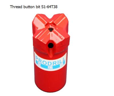 China Tread button bits S1-64T38 for sale