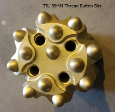 Китай Биты кнопки резьбы T51 89mm от Prodrill продается