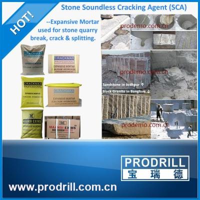 China 4-8hours Splitting Sandstone Soundless Cracking Agent for sale