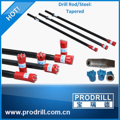 China 7~12 Degree Dia. 30~44mm Tapered Button Drill Bit for sale