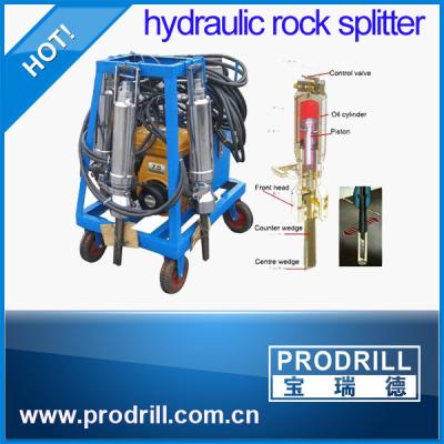China Perfect Performance Hydraulic Rock Splitter Pd450 for Mining for sale