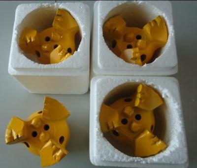 China Water Well Drilling Three Wings PDC Drag Bits for sale