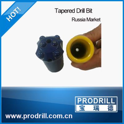 China Tapered button drill bit FOR Russia market for sale