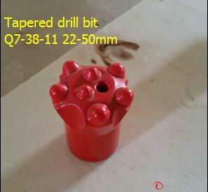 China Q7-38-11 22-50mm Tapered drill bits for sale