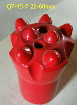 China Q7-45-7 22-60mm   tapered drill bit for sale