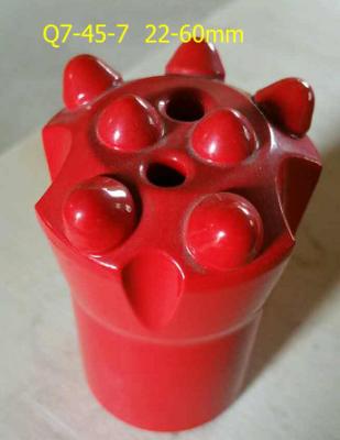 China Q7-45-7 22-60mm tapered drill bit for Norway Market for sale
