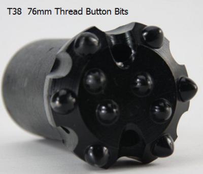 China T38  76mm Thread Button Bits Button Bits from PRODRILL for sale