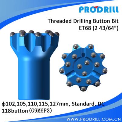 Китай Бит кнопки резьбы ET68-102,105,110,115,127mm продается